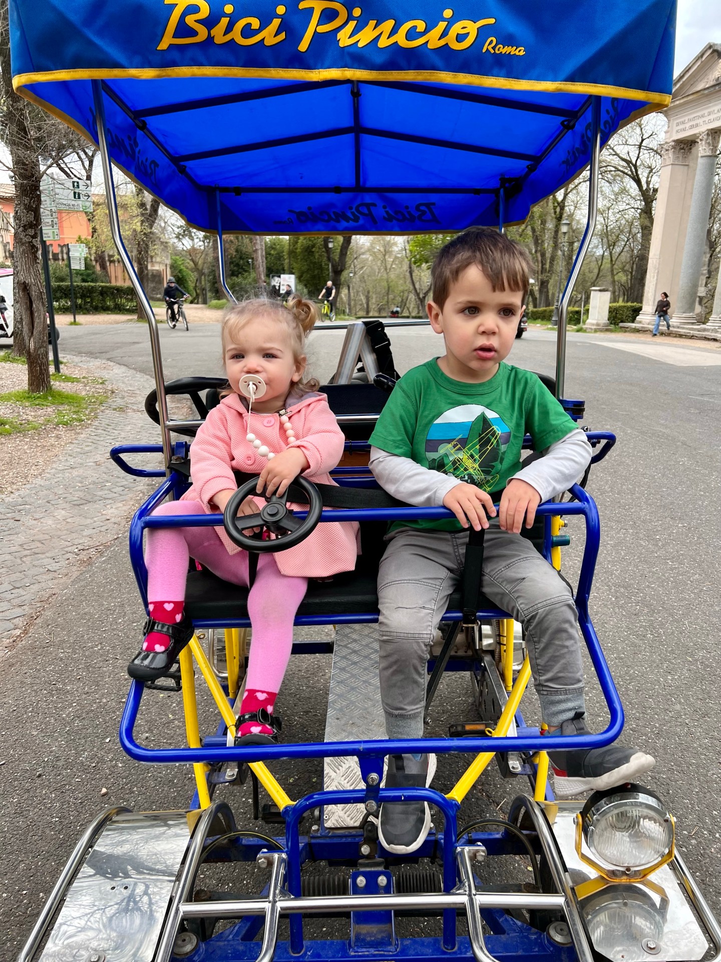 Italy Day 3: Bici Pincio Bike Rental through Villa Borghese – TeamLouka
